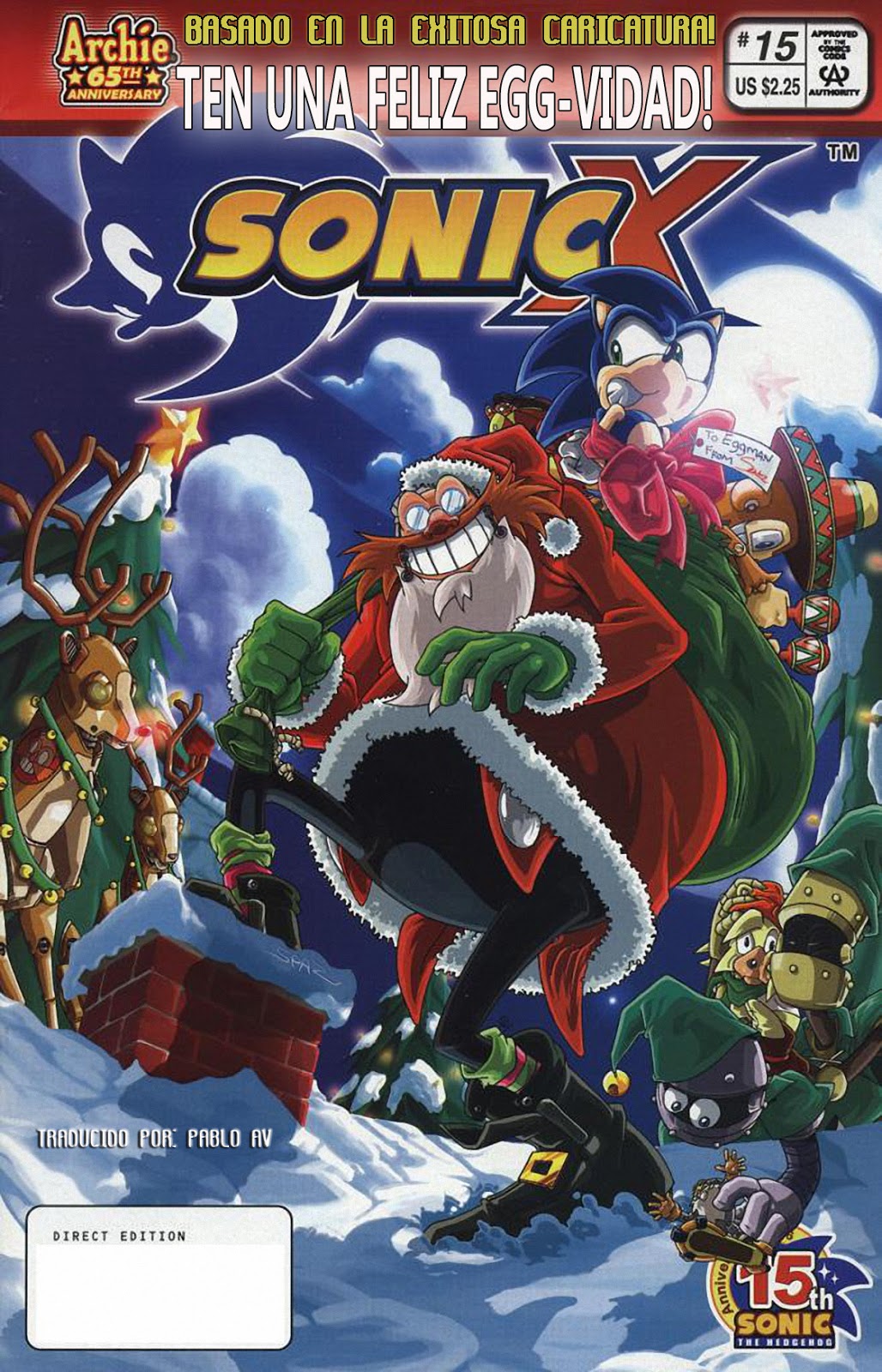 Sonic X15 [Español] [Pablo_Av] - The Tails Archive