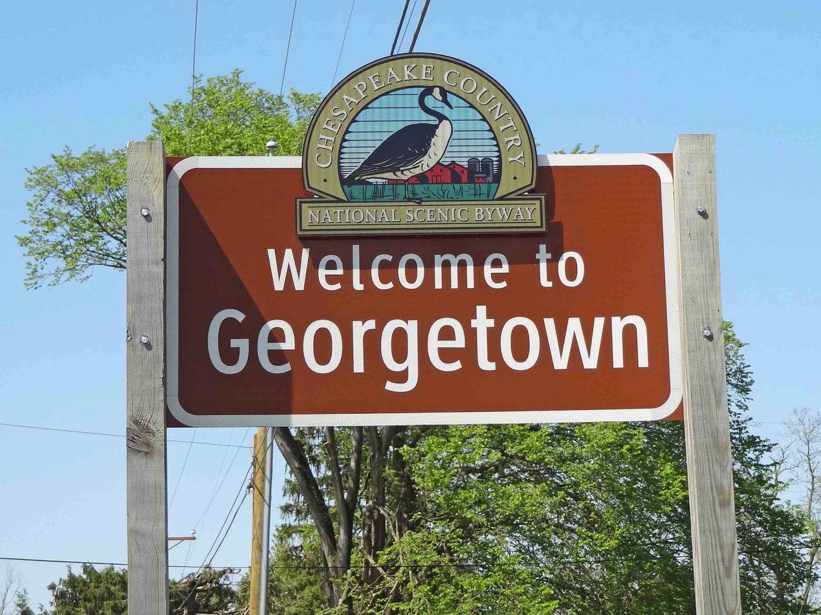Geographically Yours Welcome: Georgetown, Maryland