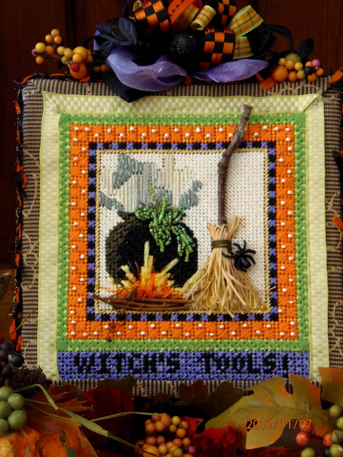 Kelly Clark Needlepoint Handbook: A Glimpse of Autumn!