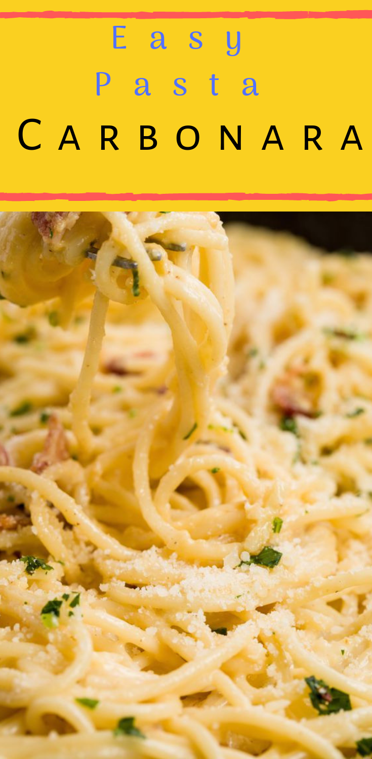 Easy Pasta Carbonar