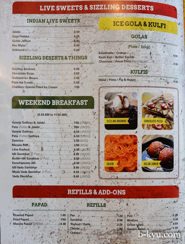 B-Kyu: Chatkazz ~ Indian Street Food - Harris Park