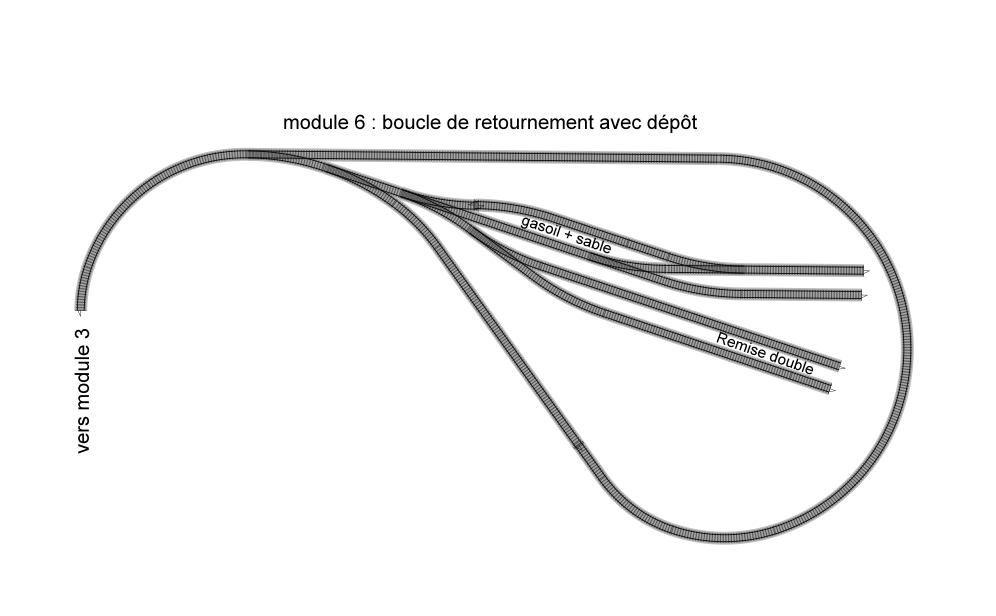 Voie de Débord: Module 6 : La boucle de retournement avec la voie Peco ...