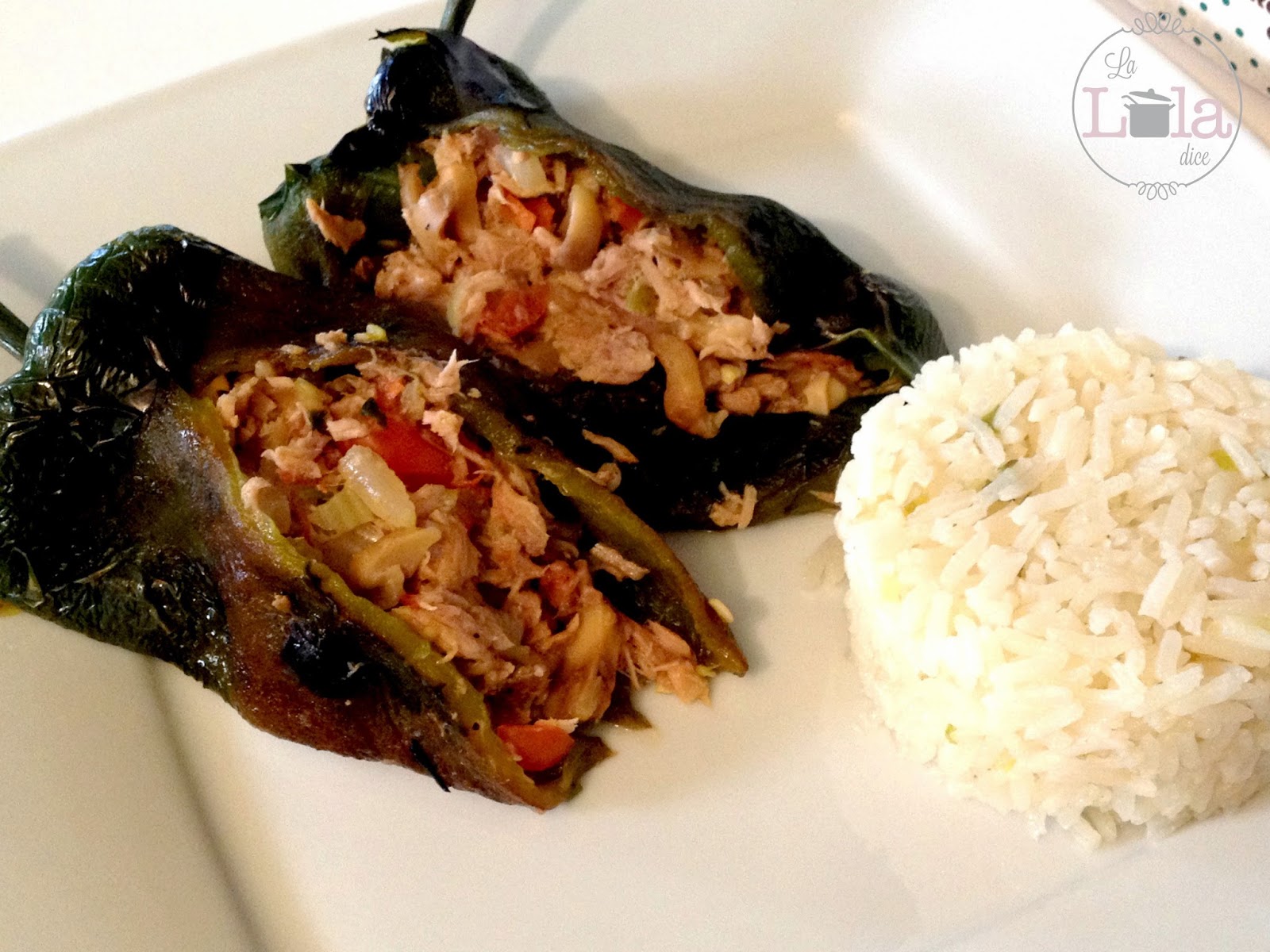 Chiles Rellenos, de atún o vegetarianos | La Lola Dice