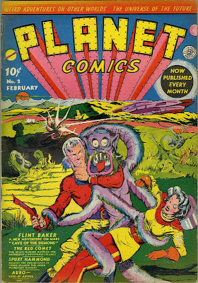 The Comic Book Catacombs: The Planet Comics Cover Gallery!