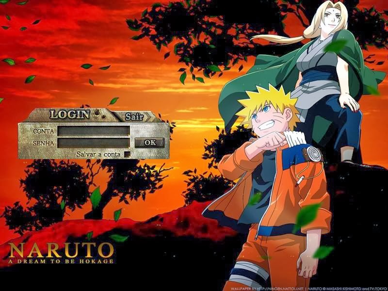 S2 CrossFire AL: Tela de Login Naruto