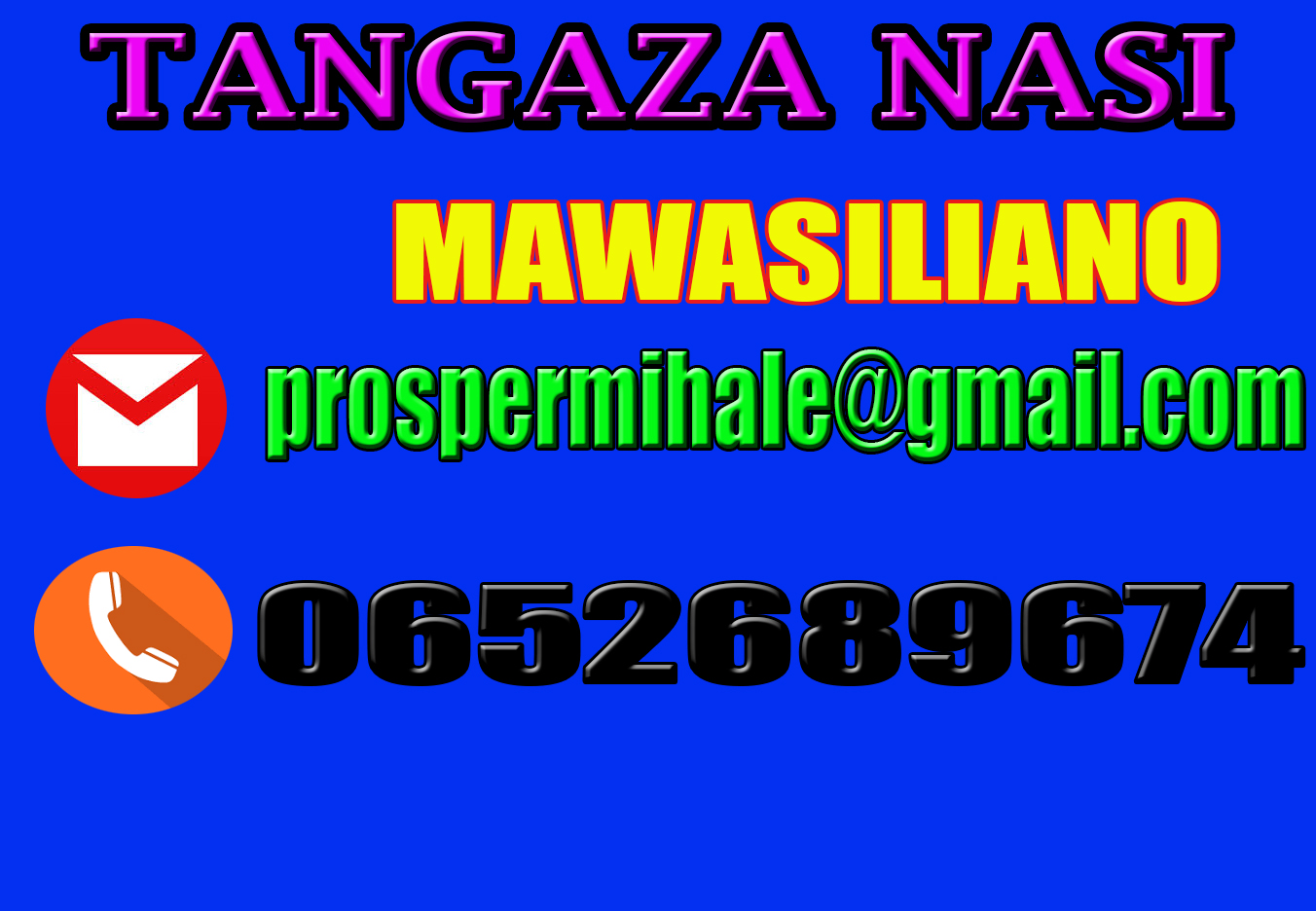 PATA MATANGAZO MBALIMBALI YA KIBIASHARA - PROSPER PCM