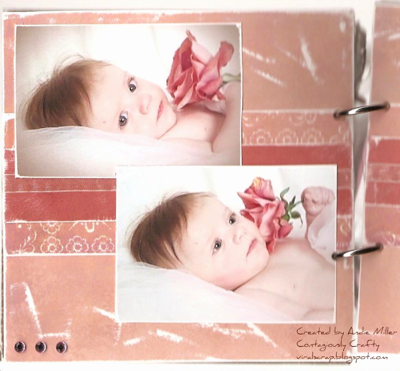 Contagiously Crafty: Tiny Baby Girl Mini-Book
