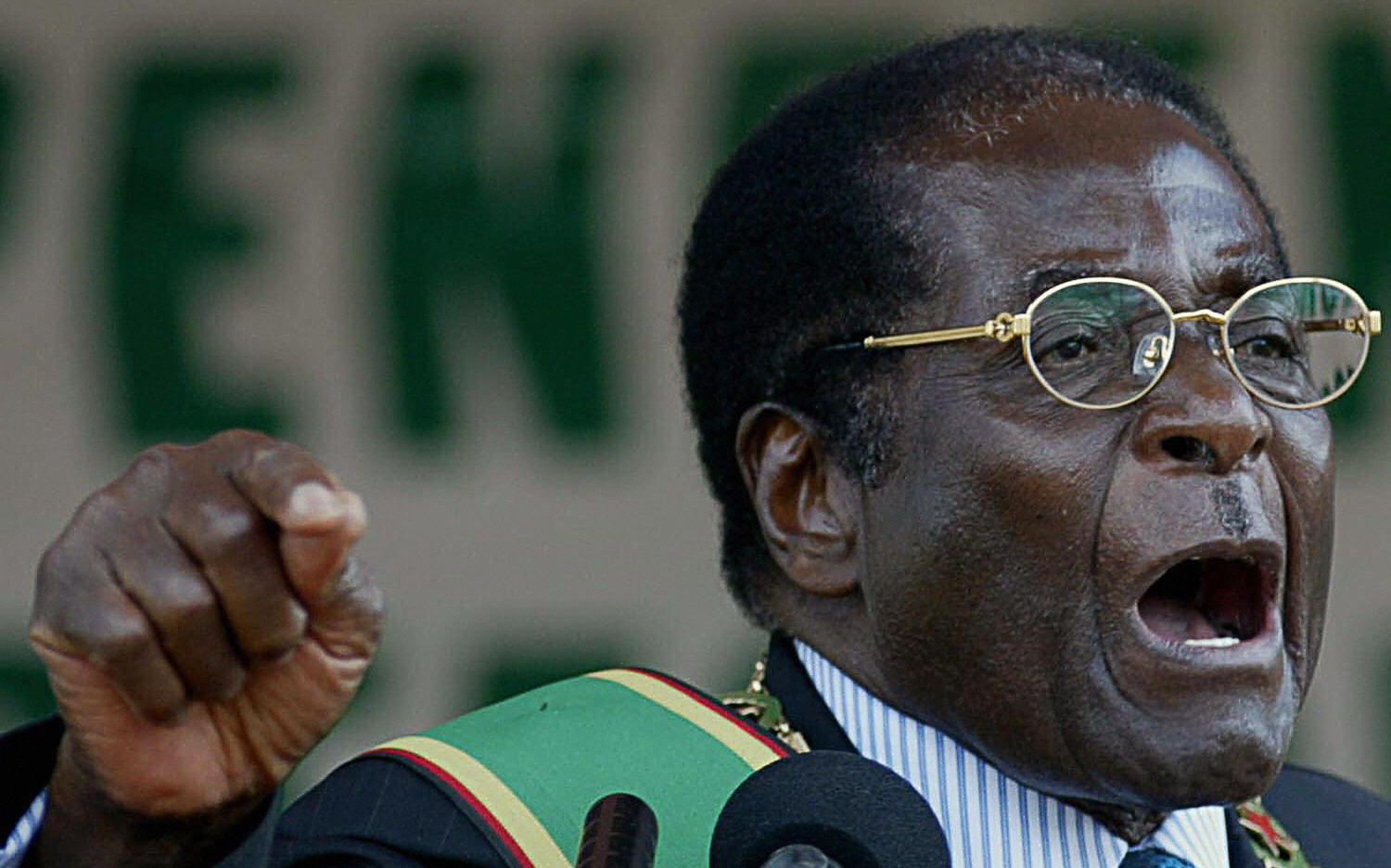 I Was Here.: Robert Mugabe