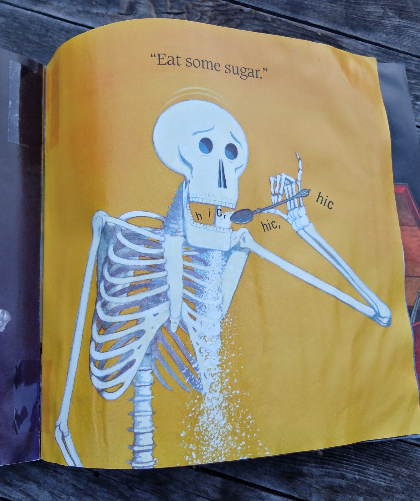 Skeleton Hiccups: a Halloween book and activity - rubber boots and elf ...