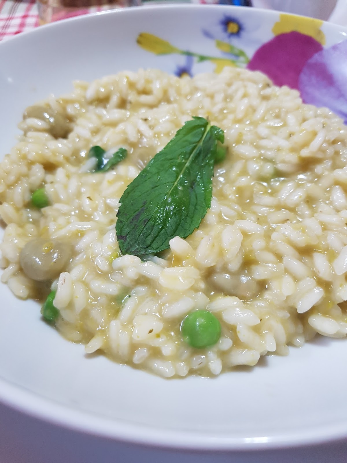 Crea in cucina... ricette belle&buone: RISOTTO CON CREMA DI PISELLI ...