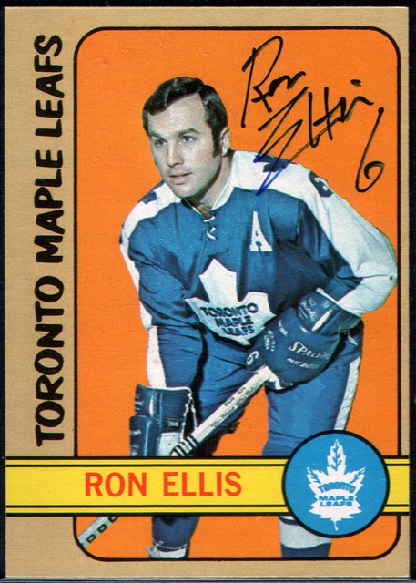 Wax Stain Rookie: Norm Ullman and Ron Ellis TTM