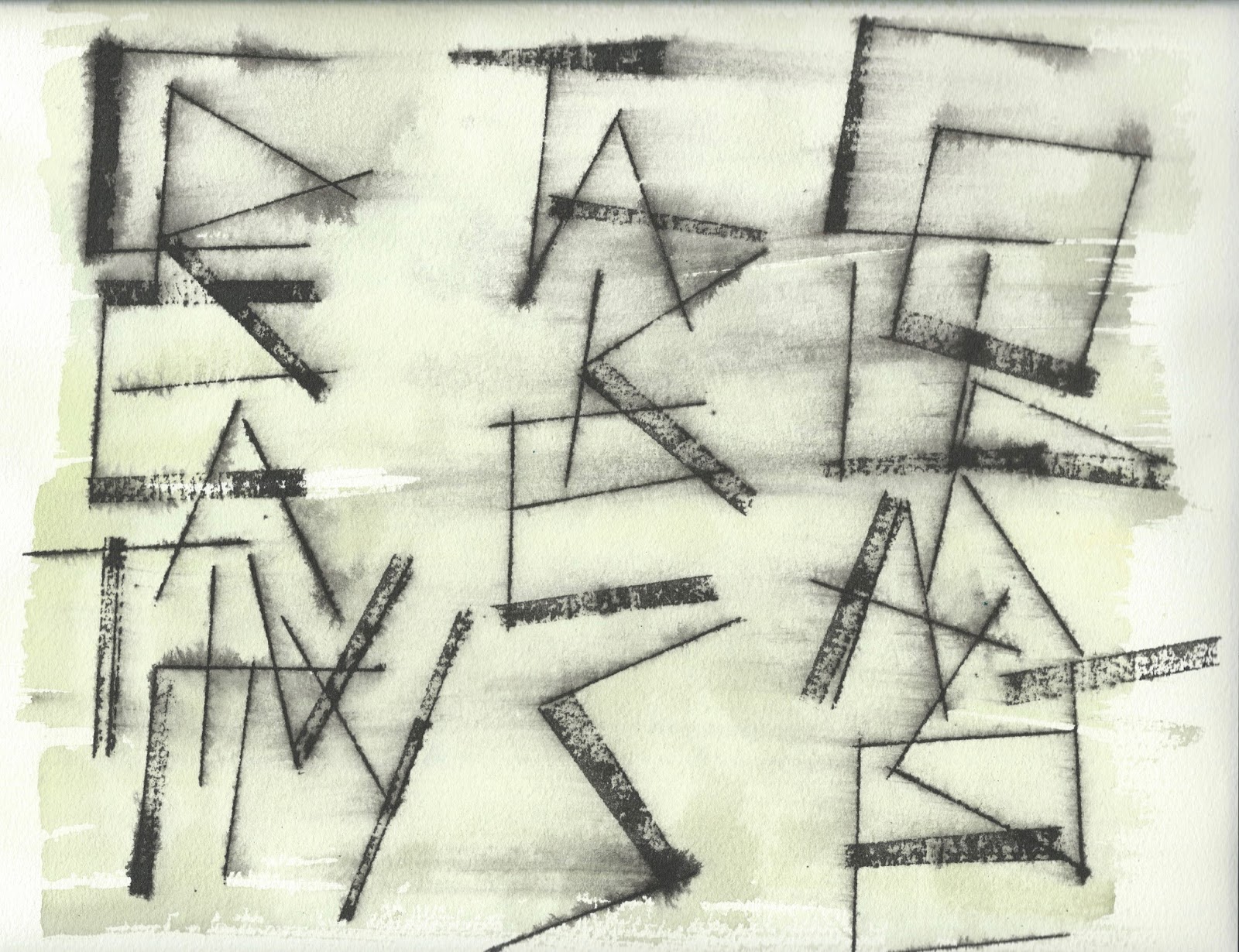 Art Craft Share: Lettering Text & Texture