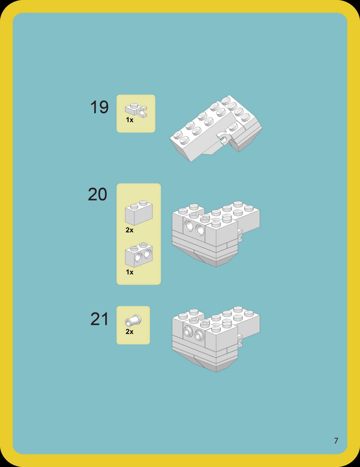 Choking Hazards: Lego Skull Instructions
