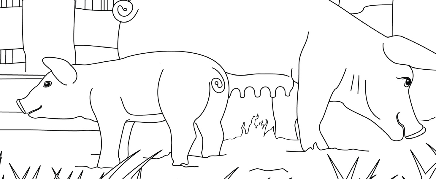 Schleich Coloring Pages Sketch Coloring Page