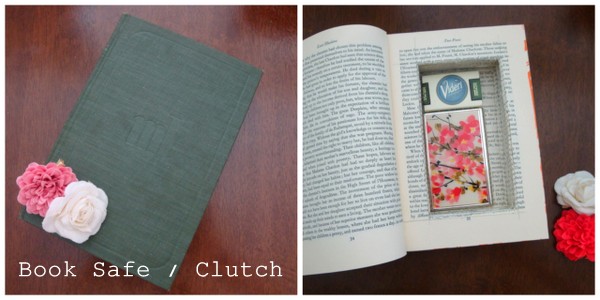 the Girly Side of Travel: DIY: Book Safe/Clutch