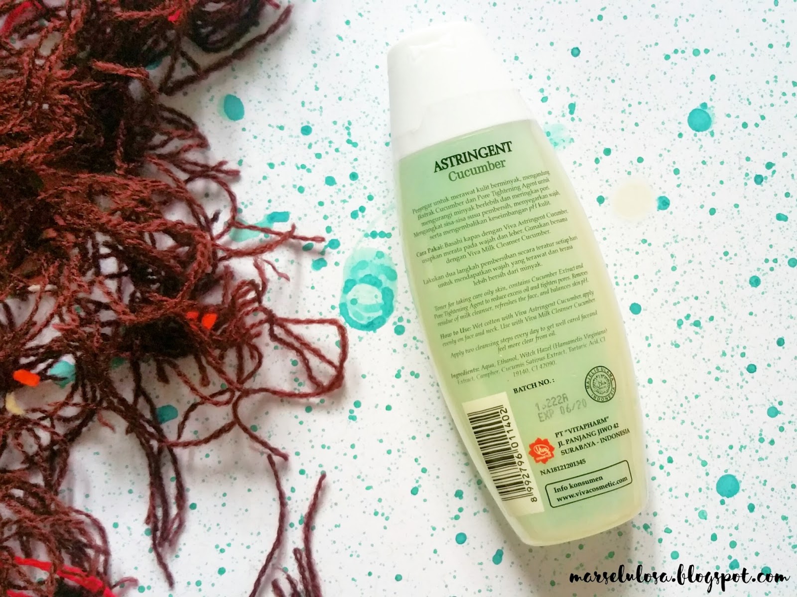 [Review] Viva Astringent Cucumber