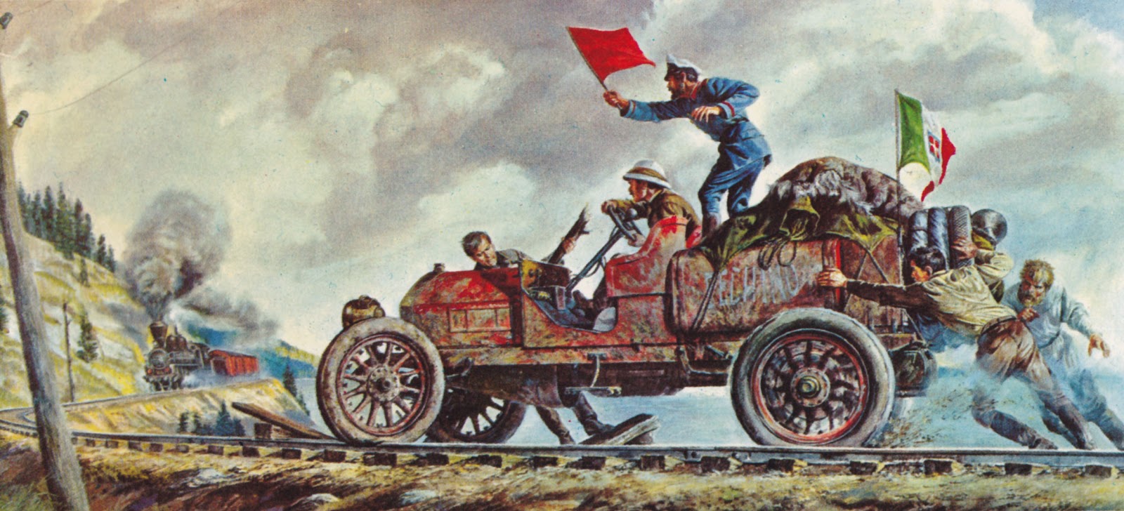 Progress is fine, but it's gone on for too long.: Peking to Paris 1907
