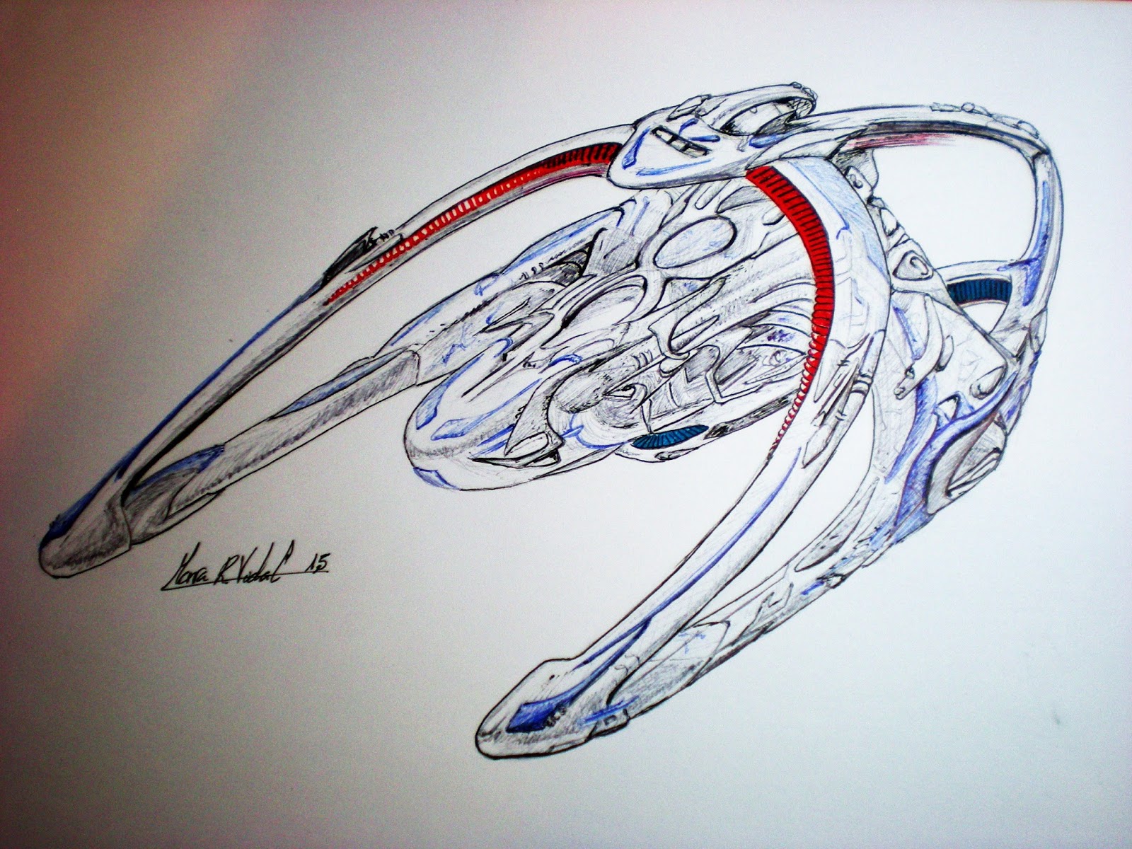 Drawings and sketches while studying: Andromeda Ascendant - "Gene ...
