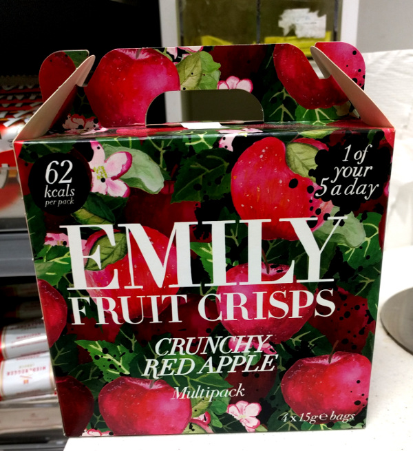 Emily Fruit Crisps red apple