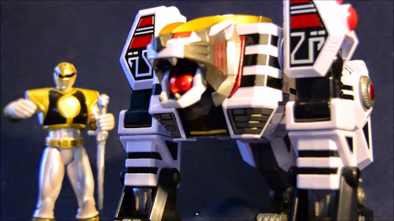 Action Figure Adventures: Legacy White Tigerzord - Power Rangers