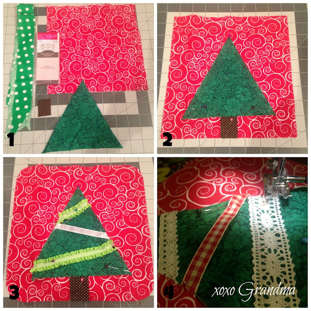 xoxo Grandma: Handmade Christmas - Christmas Tree Hot Pads