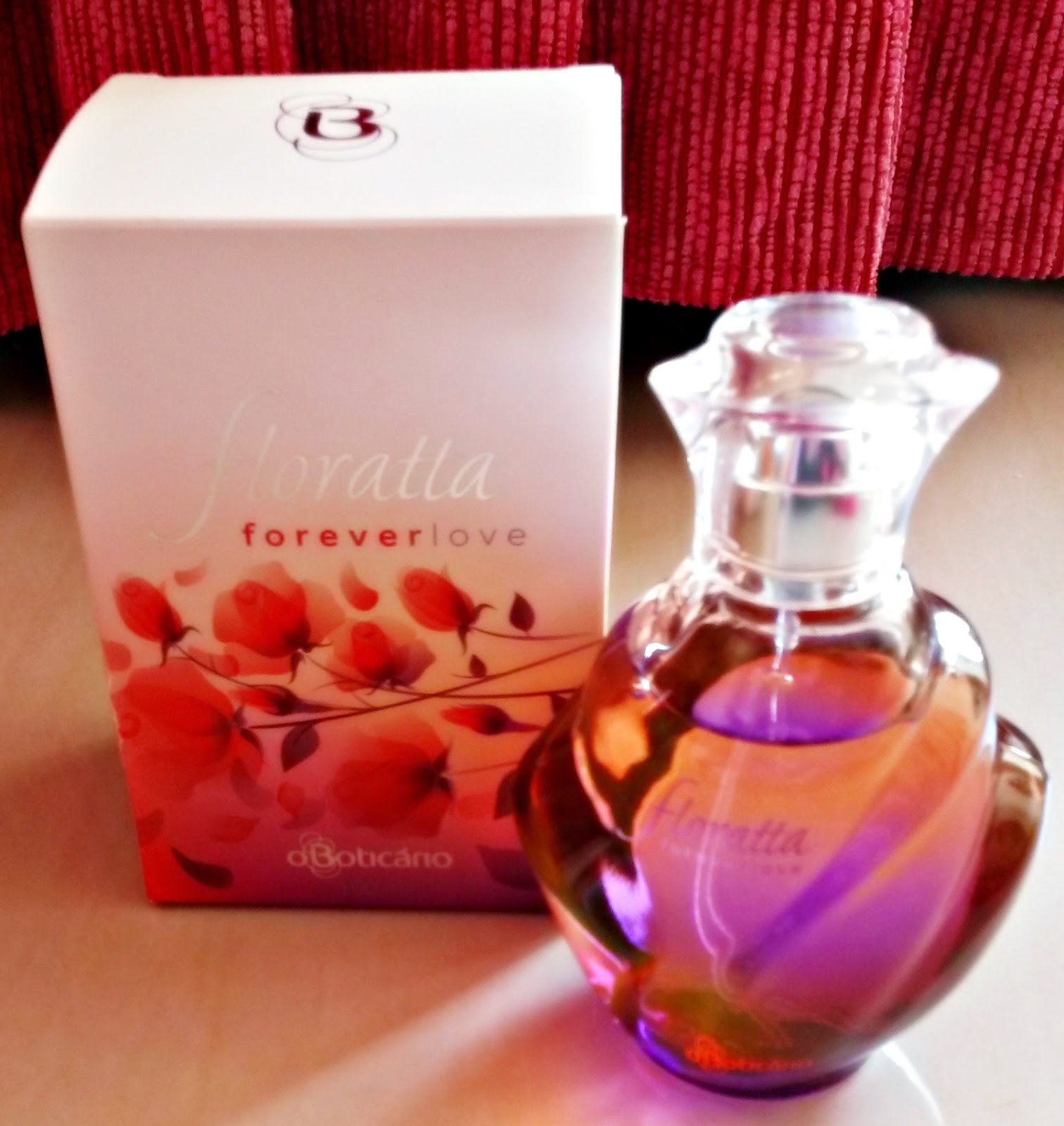 Glitter Rosa: Perfume Floratta Forever Love - O Boticário / Caixa ...