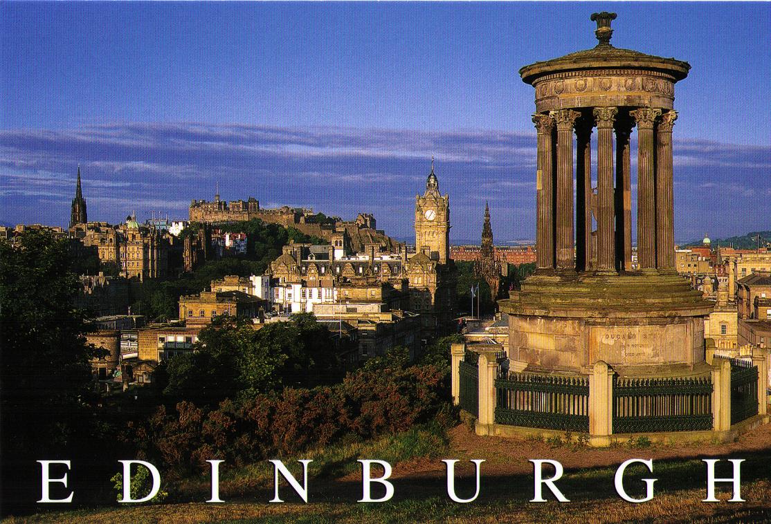 POSTCARD EXCHANGE: SCOTLAND - Edinburgh