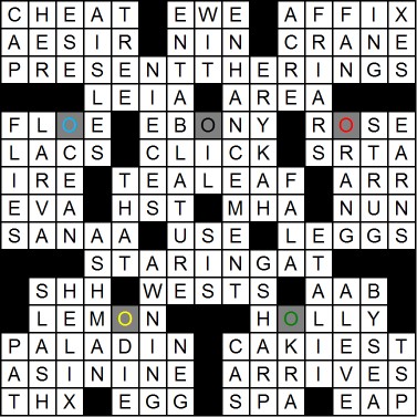 MGWCC #214 — Friday, July 6th, 2012 — GUEST CONSTRUCTOR MONTH, PUZZLE ...