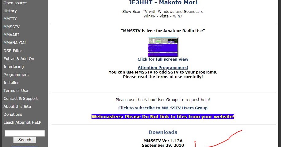 Makers eXperimenters and Operators: Setting up MMSSTV to receive space ...