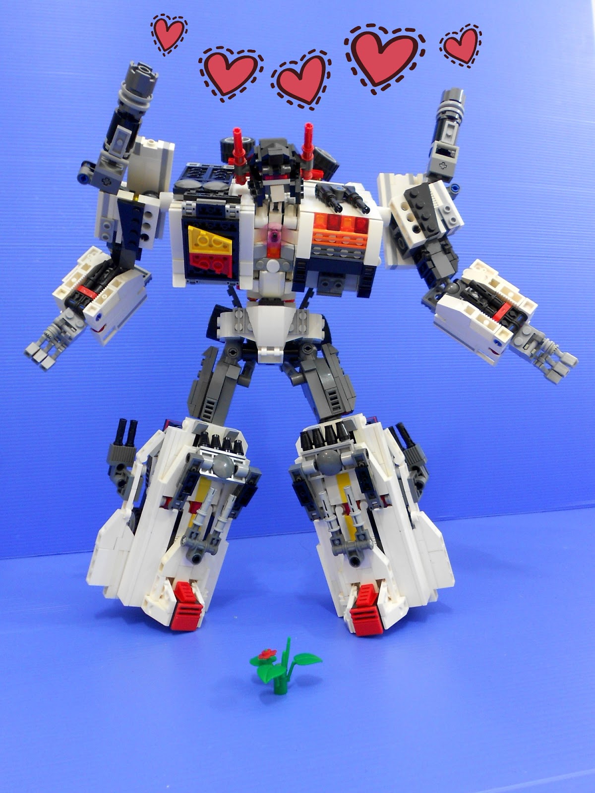 Alanyuppie's LEGO Transformers: LEGO Metroplex: Part 2 of 3: Robot Mode