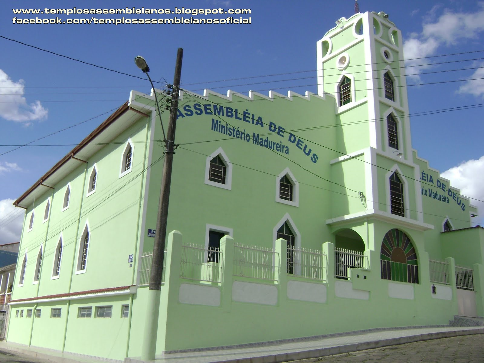 Templos das Assembleias de Deus: Assembleia de Deus em Lambari - MG ...