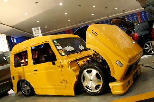 Foto Modifikasi Suzuki Katana, Modif Mobil Terbaik 2017