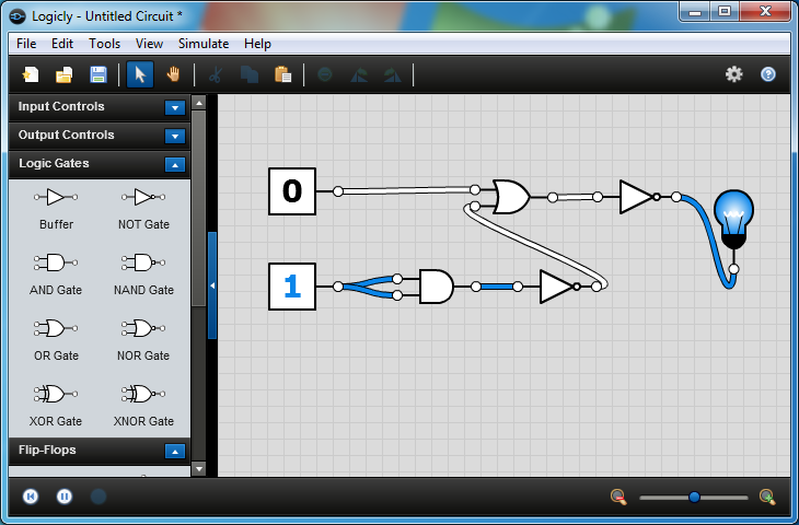 My Code Here: Logicly