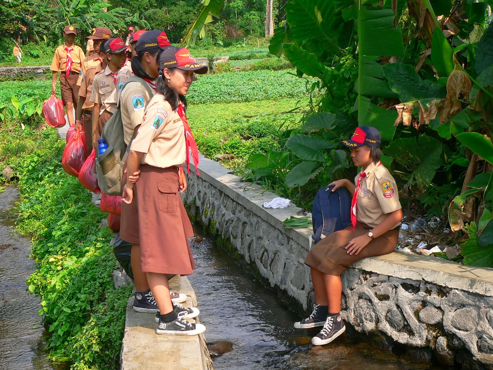 Foto Pelantikan Ramu dan Rakit ~ SCOUT PANCARGAS