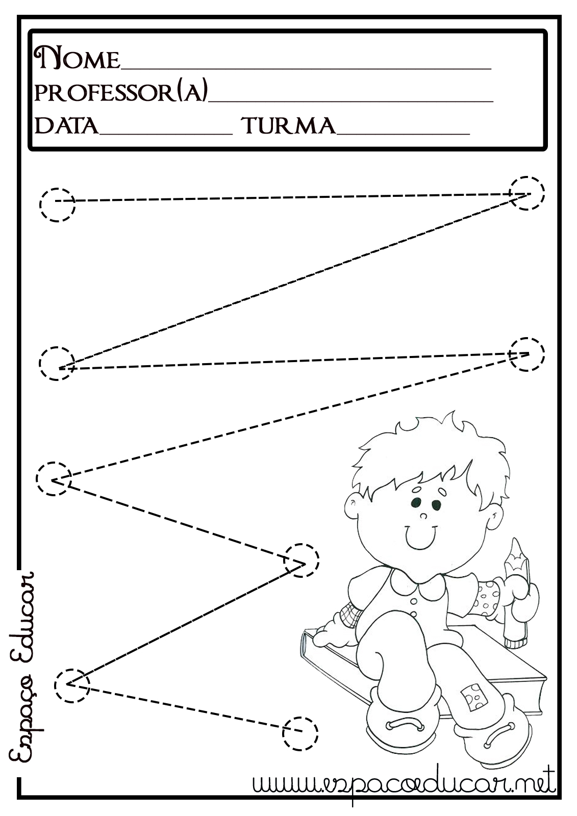 ESPAÇO EDUCAR: Caderno de Coordenação Motora … | Atividades de ...