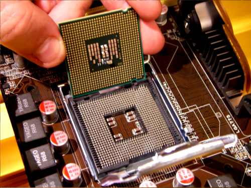 pcpiclaje: Instalación de microprocesador