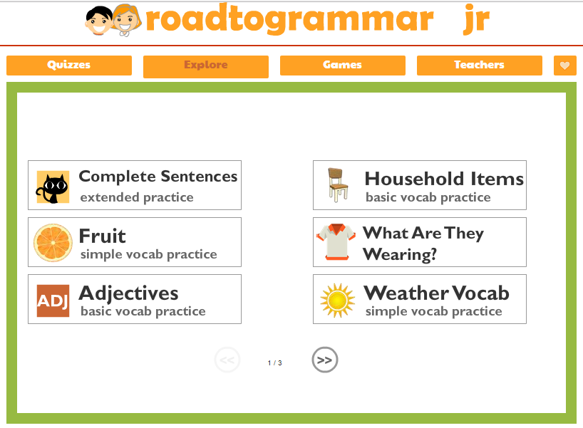 English Elda: Road to Grammar Jr