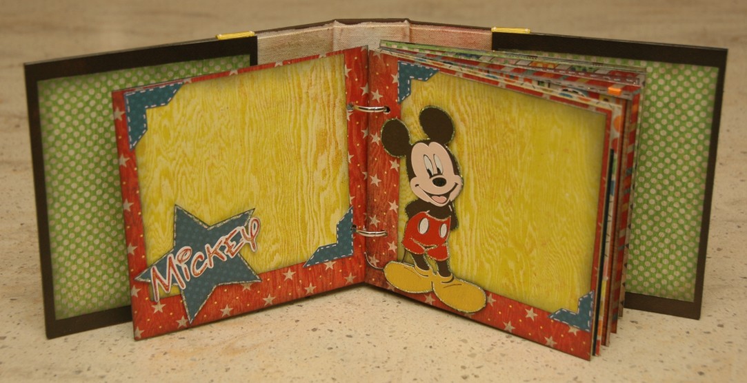 Monique Griffith Designs: Disney Autograph Book - Plus Echo Park Blog Candy
