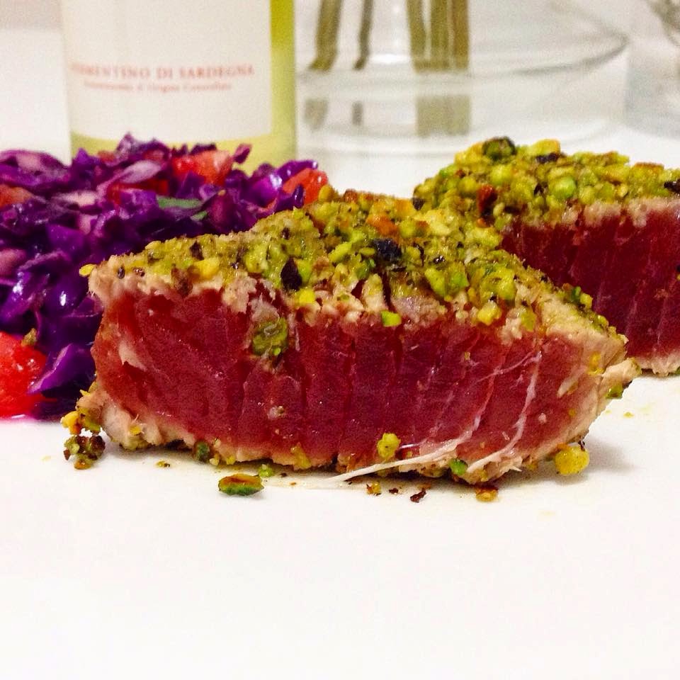 Ziggy in the kitchen: Filetto di tonno in crosta di pistacchi con ...