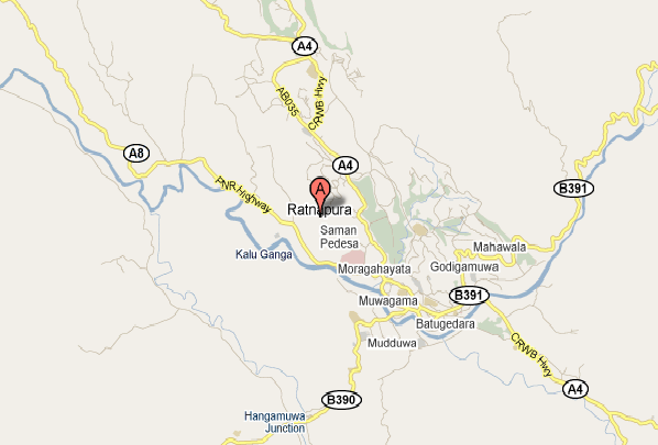 SRI LANKA POSTAL CODES: Ratnapura Area Codes