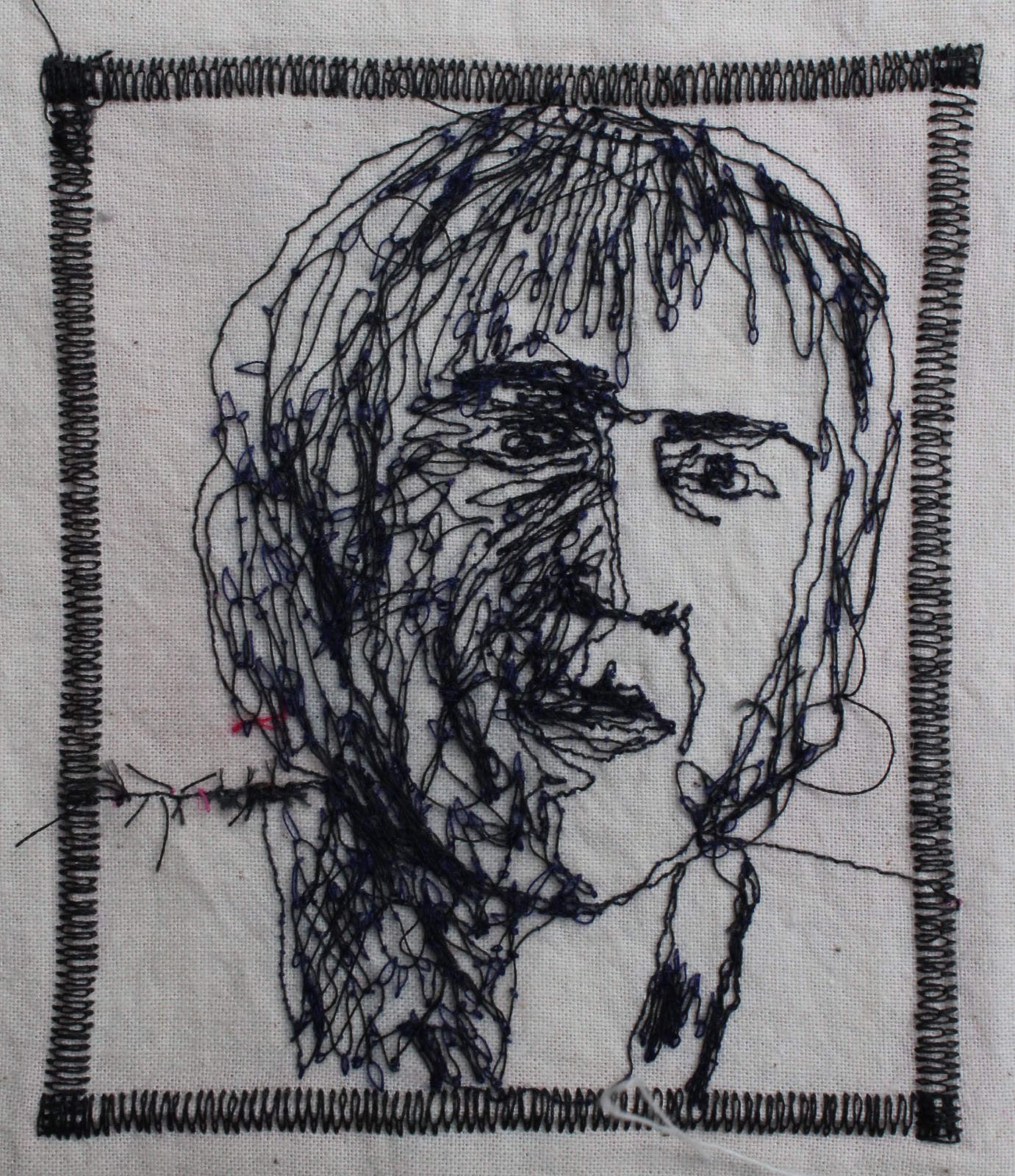 Joanna Woodbridge: My stitched portraits