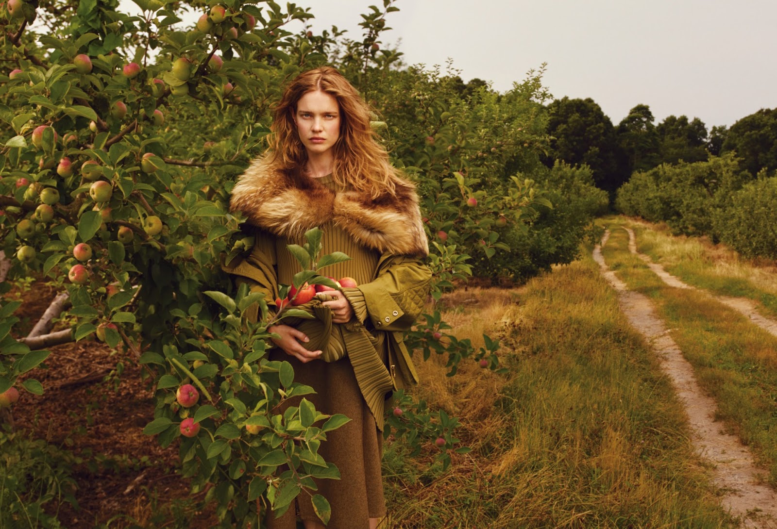 the fall classic: natalia vodianova by annie leibovitz for us vogue ...