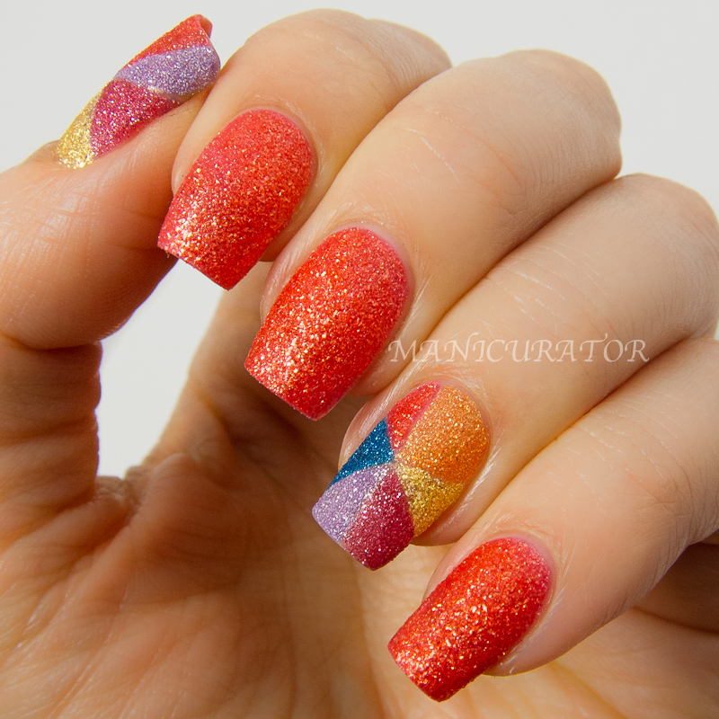 Zoya Summer PixieDust 2013 Swatch and Review and Pinwheel Nail Art