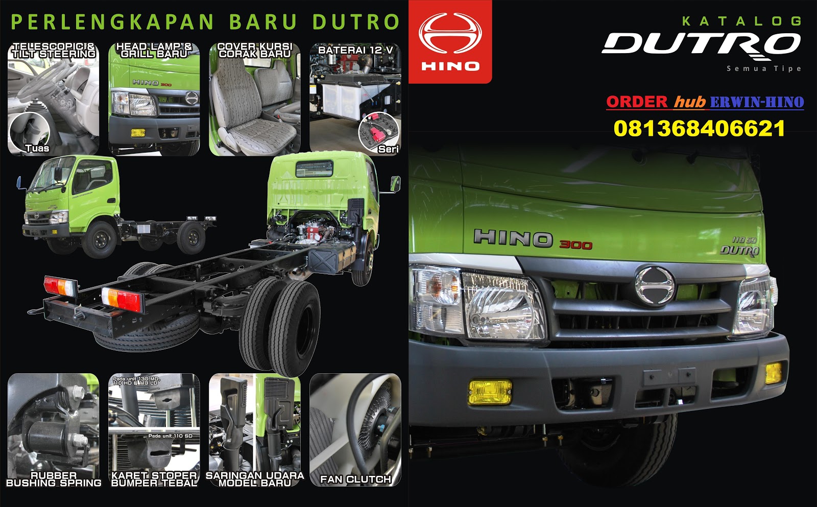 Hino Truck Indonesia: HINO DUTRO 130 HD Ps DUMP TRUCK