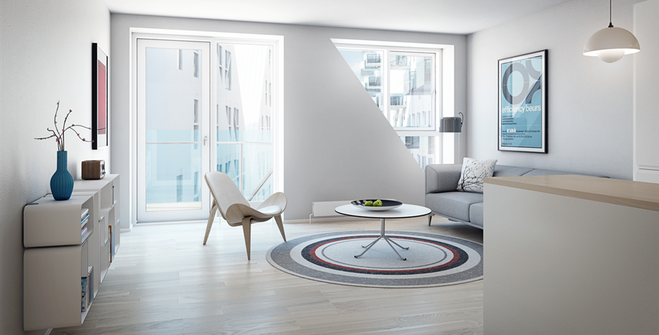 PRANCHETA DE ARQUITETO: PAISAGEM NA JANELA: ISBJERGET, AARHUS