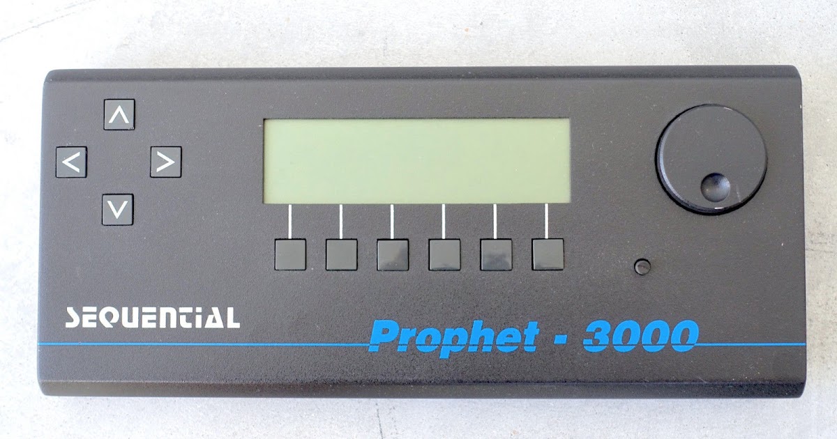 MATRIXSYNTH: Rare Sequential Circuits Prophet 3000 Vintage Sampler Synth