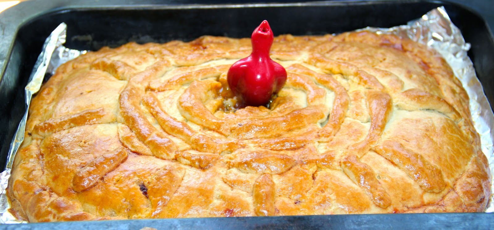 Cocinar es vivir y Bordar también: Empanada de ternera / Veal pie