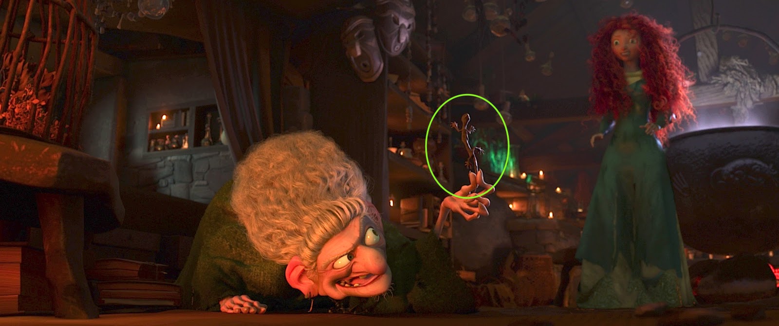 Hidden Items in Brave - The Pixar Ball & A113 | Pixar Post