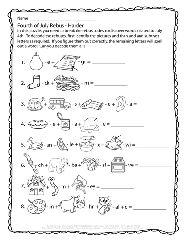 The Puzzle Den: Rebuses