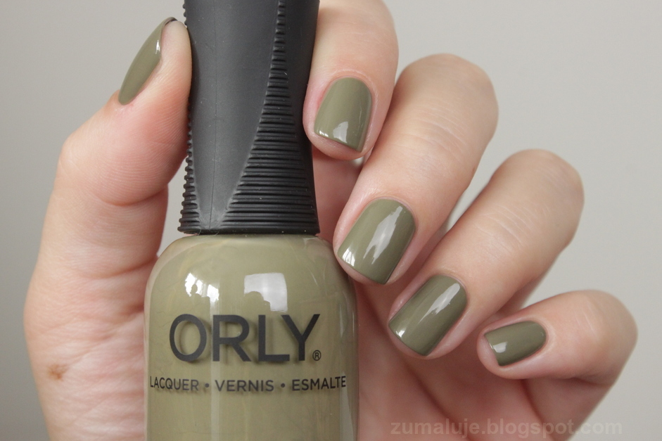 Zu maluje: orly - olive you kelly (the new neutral - fall 2018 collection)